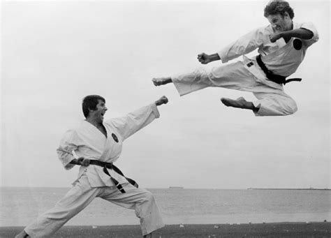 Flying Karate Kick