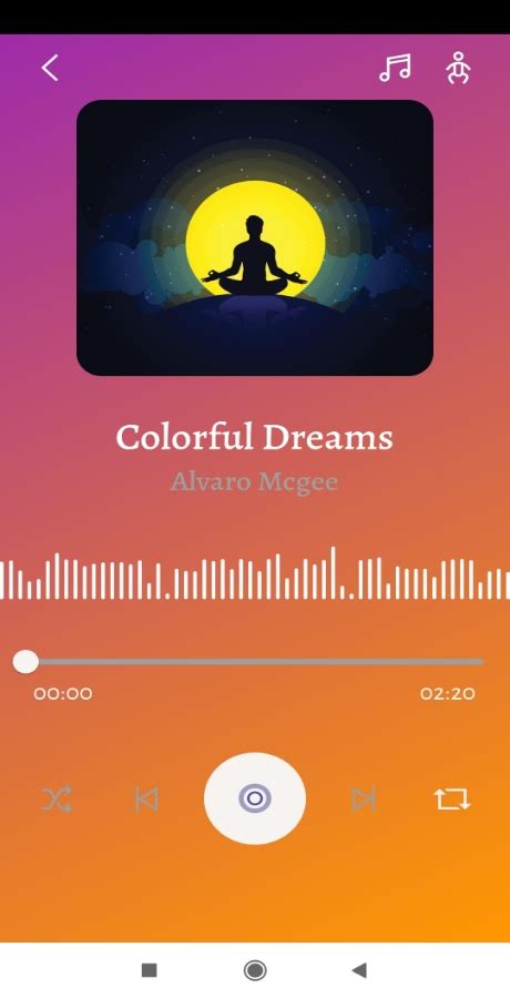 Flutter App Relaxation Meditation Sounds Application By Kingitlimited