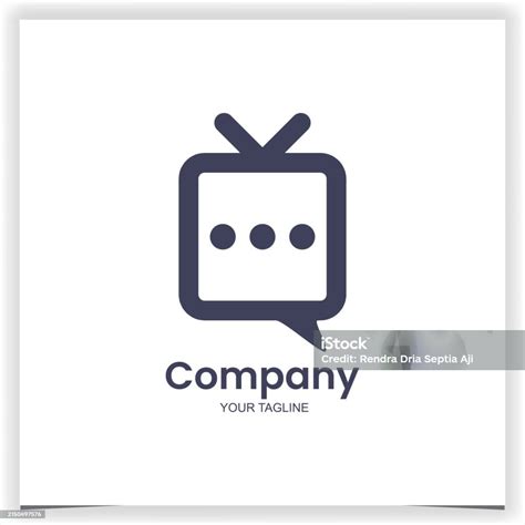 토크 Tv 로고 디자인 템플릿 로고에 대한 스톡 벡터 아트 및 기타 이미지 로고 방송 스튜디오 촬영 Istock
