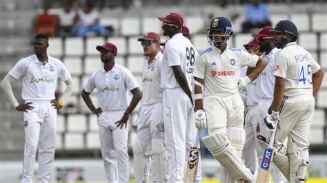 West Indies Vs India Highlights 1st Test Day 1 India End On A High