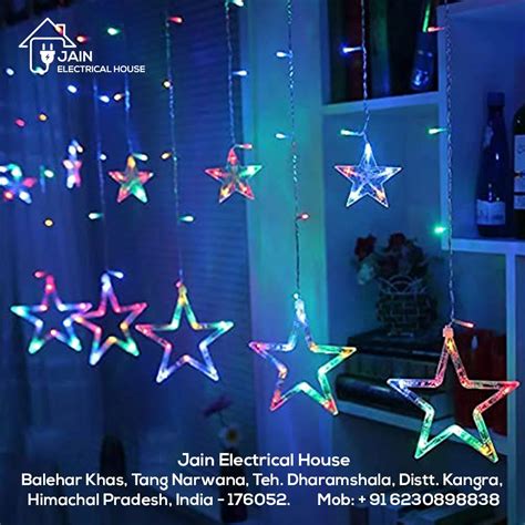 Diya Curtain Led Light 66 Diya Decorative Lights For Diwali