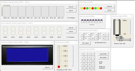 Solved Dot Matrix Display Output 2000h 2027h X Х Leds