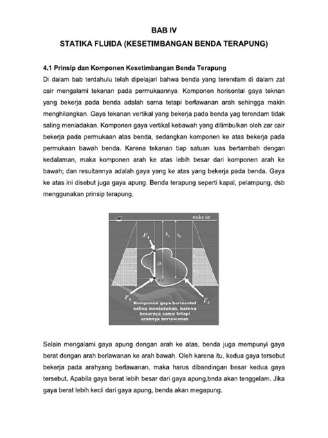Pert 06 Kesetimbangan Benda Terapung Pdf