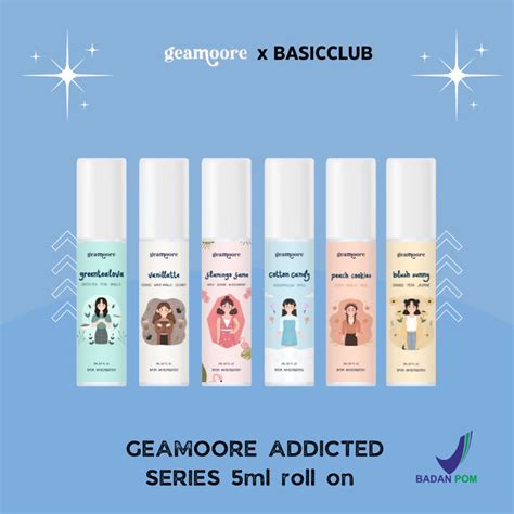Jual BPOM ADDICTED SERIES GEAMOORE PERFUME PARFUM GEAMOORE 5ml Shopee Indonesia