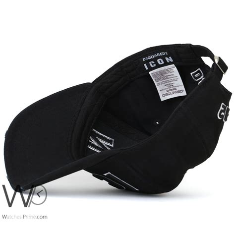 Dsquared2 Icon Black Baseball Cap Watches Prime