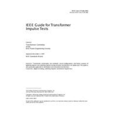 Ieee C57 98 1993 Standard Pdf Standard Pdf Site