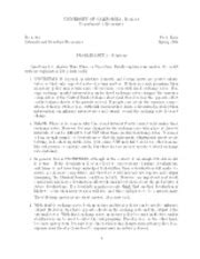 Econ182 PS2Solns UNIVERSITY OF CALIFORNIA Berkeley Department Of