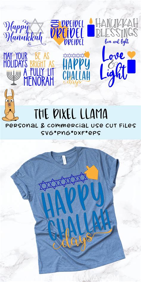 Hanukkah Bundle 6 Files Svg Cut File Artofit