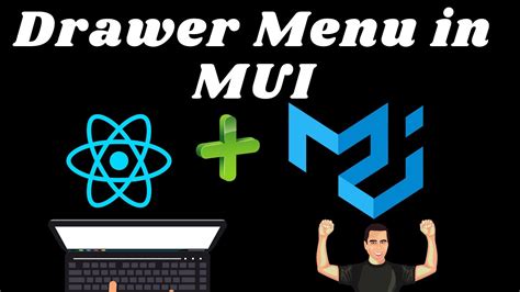 Material Ui With React Js Tutorial 7 Drawer Menu Youtube