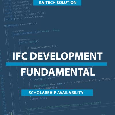 Ifc Development Fundamentals Kaitech Academy