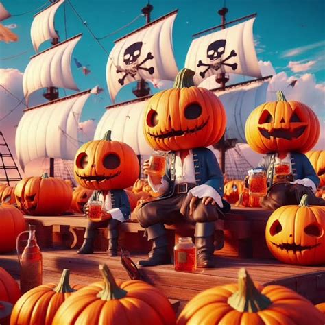 Pumpkin Pirates Drinking Rum Youtube