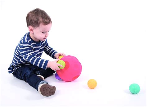 Tickit Tactile Sensory Meteor Ball With 6 Small Textured Balls Wordunited