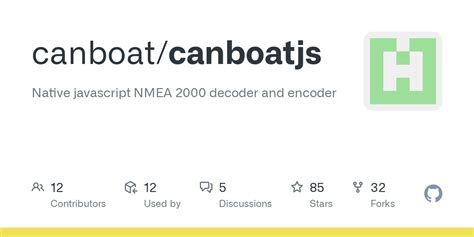 GitHub Canboat Canboatjs Native Javascript NMEA Decoder And Encoder