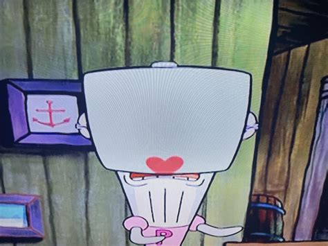 I Guess This Is What The Front Of Pearls Face Looks Like Rspongebob