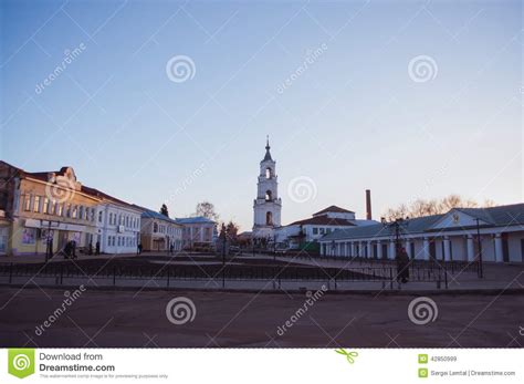 Nerekhta, Kostroma Oblast stock image. Image of ancient - 42850999