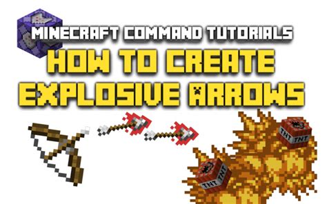 How To Make Explosive Arrows In MC How To Make Explosive Arrows In MC