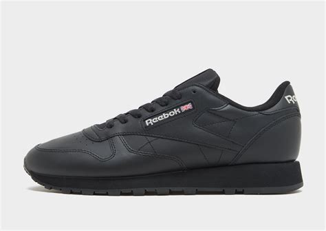 Black Reebok Classic Leather Jd Sports Global