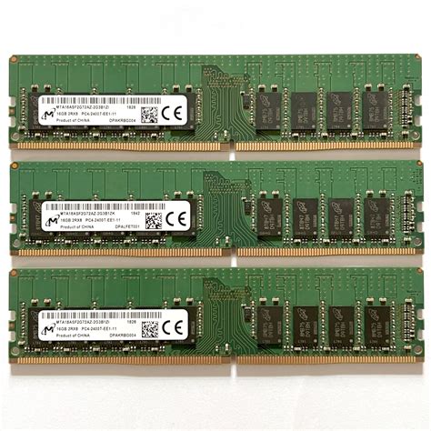 Ddr4 16gb 2400mhz Ecc Udimm Ram 2rx8 Pc4 2400t Ee1 11 티몬