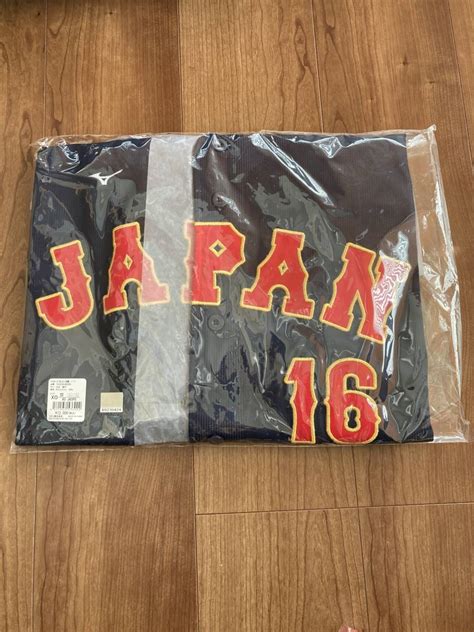 Yahooオークション 大谷 Xo 2023wbc 日本代表 侍ジャパン レプリカ