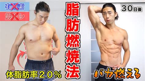 体脂肪率20 の人が今すぐやるべきカロリー消費を倍にして脂肪を溶かす筋トレ方法教えます Youtube