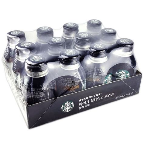 스타벅스 파이크 플레이스 로스트 블랙커피 3300ml 275ml X 12개 홈플러스 택배배송