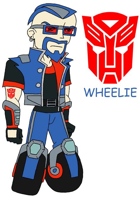 Human Transformers Wheelie By Sup Fan On Deviantart