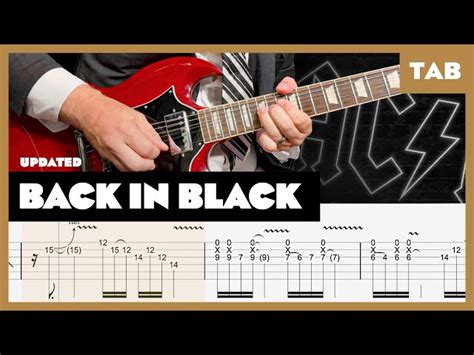 Ac Dc Back In Black Guitar Chords 30 Guitar Riffs That Are Fun To Play