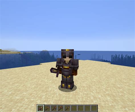 Gilded Netherite Minecraft Texture Pack