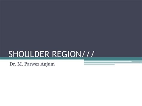 Solution Shoulder Pain Diagnosis And Management Studypool