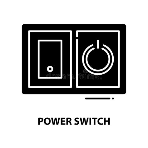 Draai Van Het Elektrische Pictogram Zwarte Vectorteken Met Editable