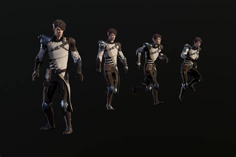 Warrior Man 3d Humanoids Unity Asset Store