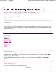 Exploring The Role Of Local Colleges In Communities Learning Course Hero