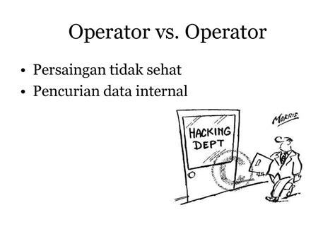 Security Di Industri Telekomunikasi Ppt Download
