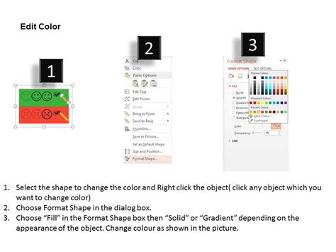 Illustration Of Symbol Positive And Negative Feedback Powerpoint Templates