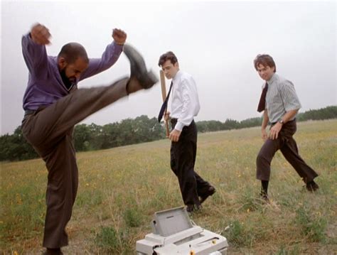 Office Space Meme Printer Broke Broken Computer Monitor On Ground