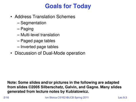February Ion Stoica CS Operating Systems And Systems Programming Lecture Address