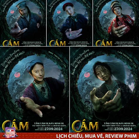 Phim điện ảnh Cám Tung 10 Poster Nhân Vật Trong Vũ Trụ Kinh Dị Tấm Cám