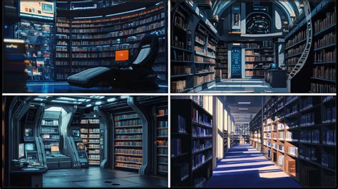 Artstation 200 Sci Fi Library Anime Concept Reference Image Pack V