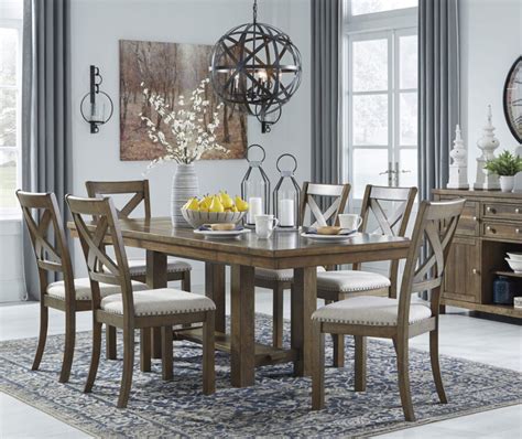 Moriville 7 Piece Extendable Dining Set Ashley Furniture Home Store
