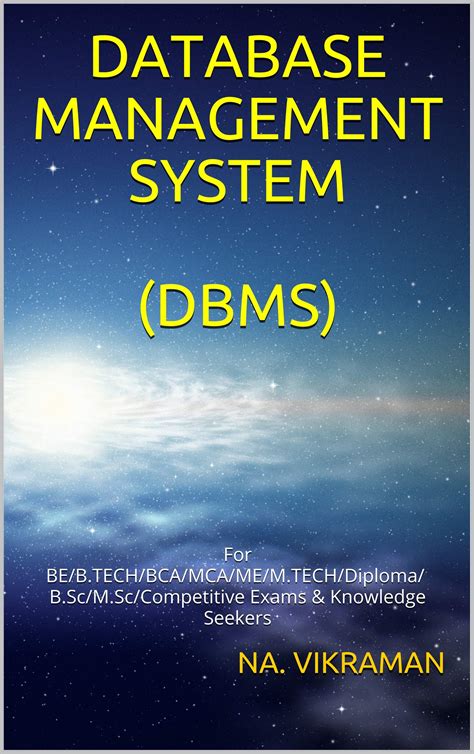 Database Management System Dbms For Be B Tech Bca Mca Me M Tech