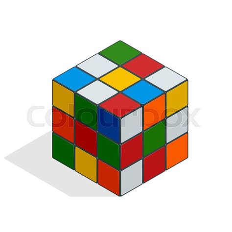 rubix cube vector at getdrawings free download