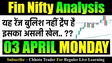 03 April Monday Finnifty Options For Tomorrow Finnifty Prediction