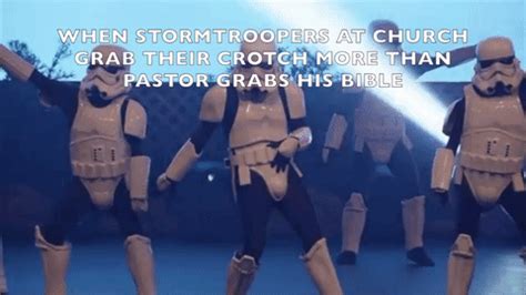 Stormtrooper Crotch Thrusting At Church By The Glades — Pirate