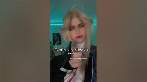 Wdym Gasp Cosplay Cosplayer Honkaistarrail Hsr Yanqing Xiaother Xiao Aether