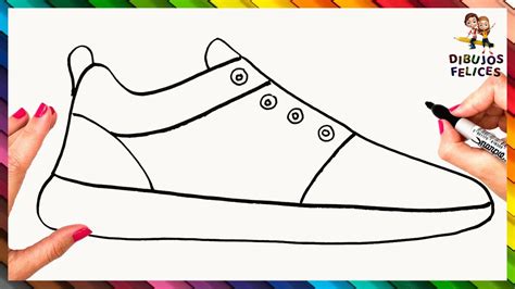 Cómo Dibujar Unas Zapatillas Paso A Paso 👟 Youtube