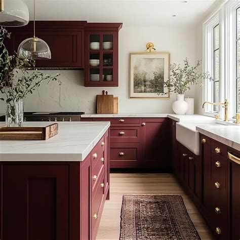 Burgundy Kitchen Ideas 39 Stunning Looks Were Loving