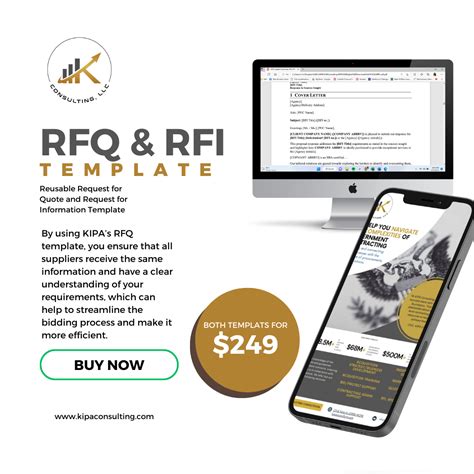 RFQ And RFI Template Consultant Webflow Ecommerce Website Template