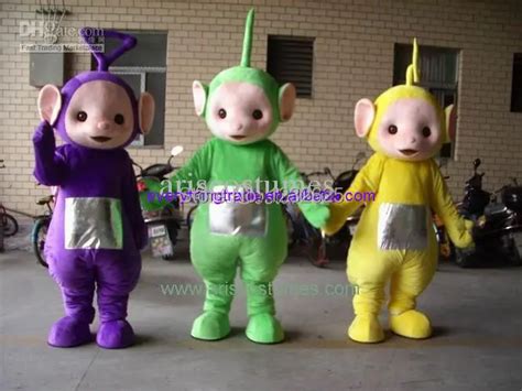 Hot Sale Teletubbies Mascot Costume Cartoon Costumes Party Outfits