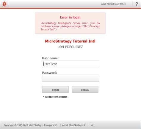 Kb17574 How To Hide Those Projects To Which Users Do Not Have Access In Microstrategy Web 10x