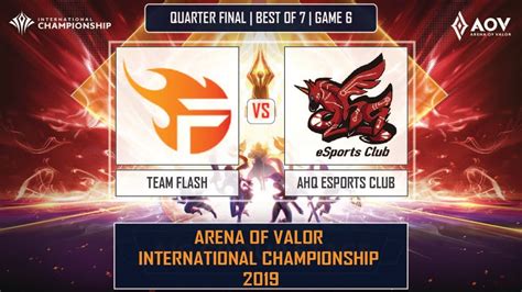 Fl Vs Ahq I Bo Game I Aic Quarter Final Youtube